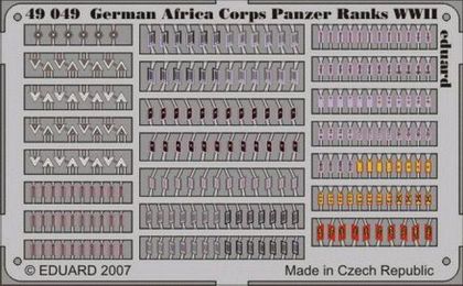 German Africa Corps Panzer Ranks WWII | Special Hobby - výrobce ...