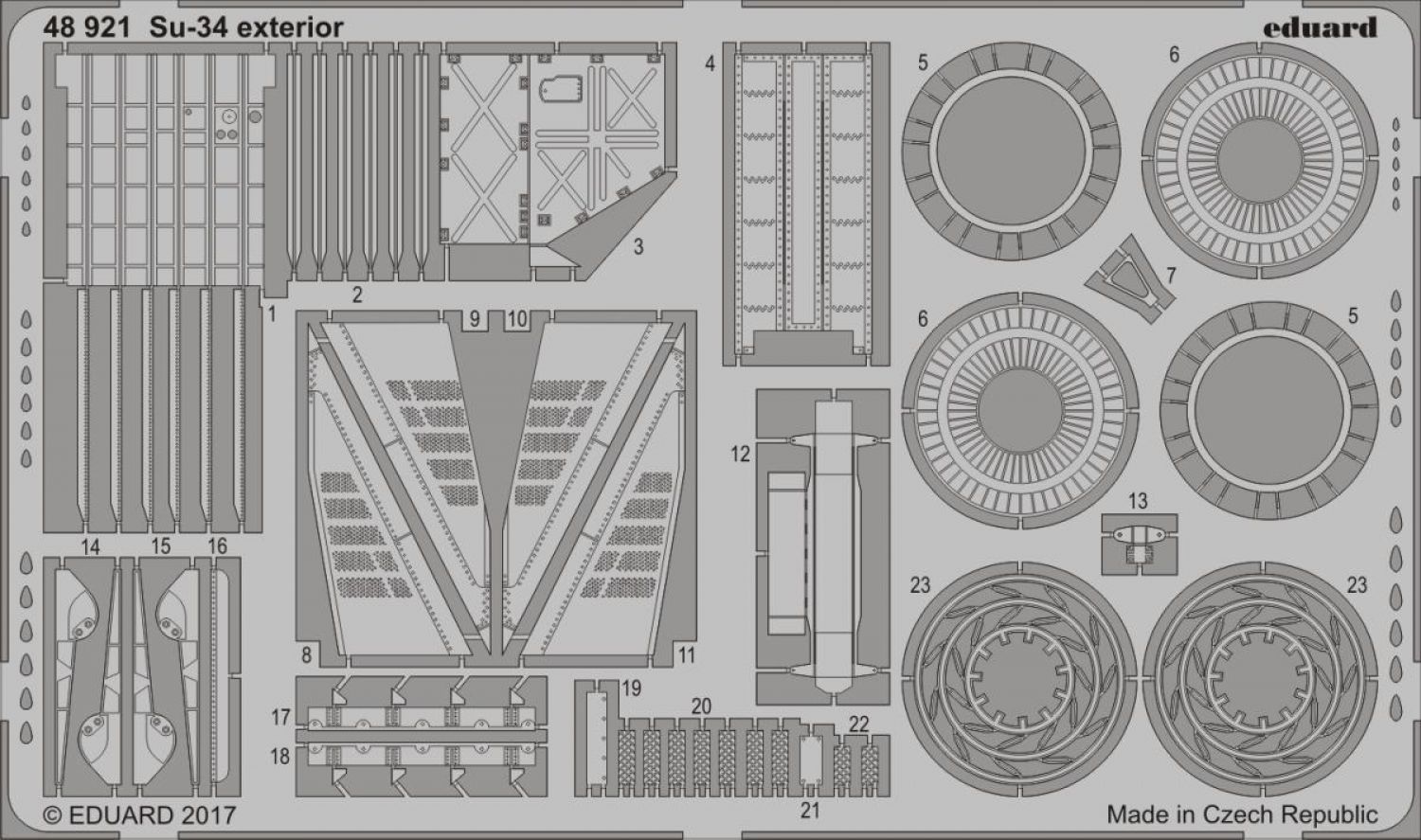 Su-34 exterior | Special Hobby - výrobce slepovacích modelů