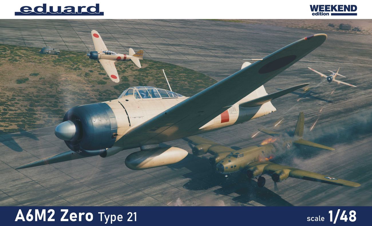 A6M2 Zero Type 21 1/48 | Special Hobby - výrobce slepovacích modelů