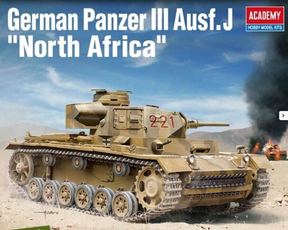Academy 13531 Panzer III Ausf.J "North Africa" 1/35 | Special Hobby ...