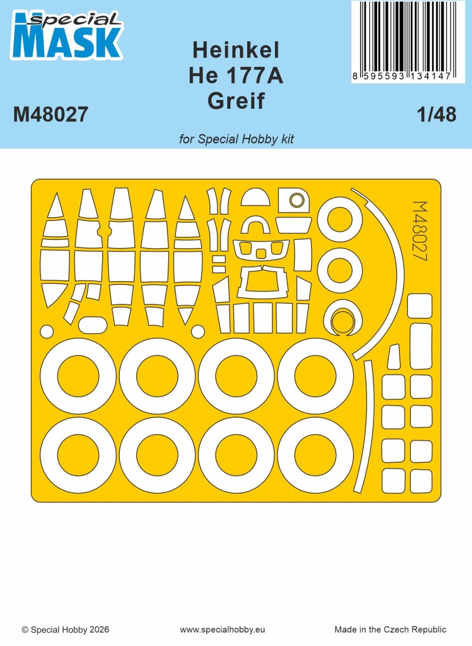 Heinkel He 177A 1/48 MASKS | Special Hobby Official Store