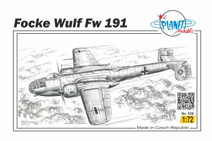 Focke-Wulf Fw 191 1/72 | Special Hobby - výrobce slepovacích modelů