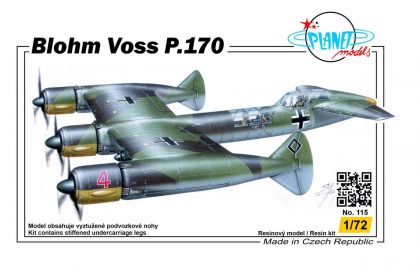 Blohm Voss P 170 1/72 | Special Hobby - výrobce slepovacích modelů