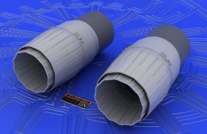 MiG-29 exhaust nozzles | Special Hobby - výrobce slepovacích modelů