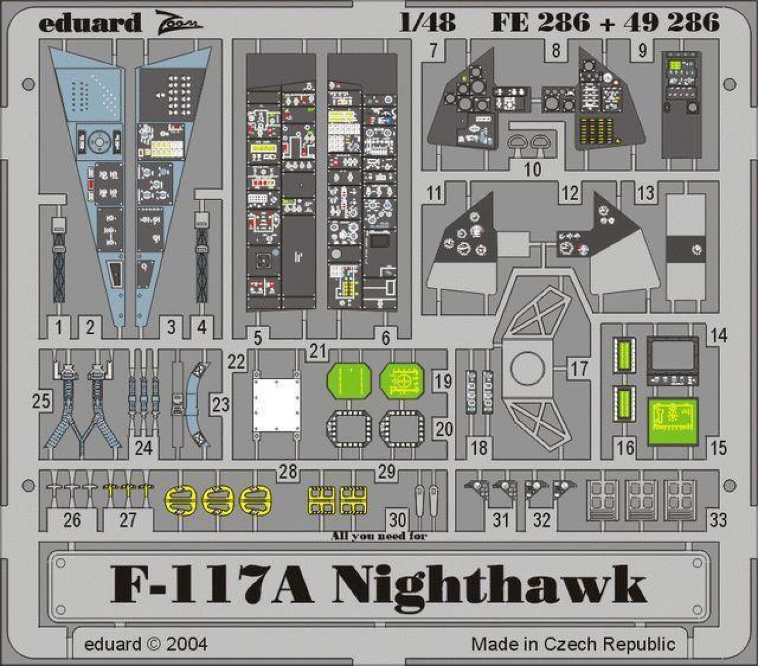 F-117A | Special Hobby - výrobce slepovacích modelů