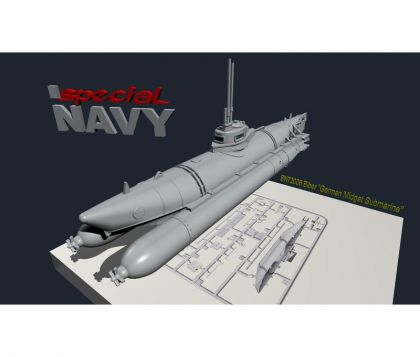 Biber "German Midget Submarine" 1/72 | Special Hobby - výrobce ...