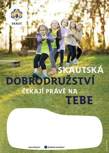 Náborový plakát A3 Lano | Skautské a outdoorové vybavení