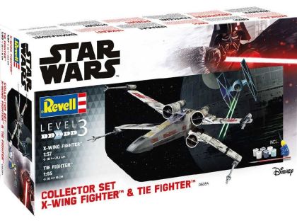 Revell - 06054 - X-Wing Fighter + TIE Fighter 1:57 + 1:65 | SvětModelářů.cz