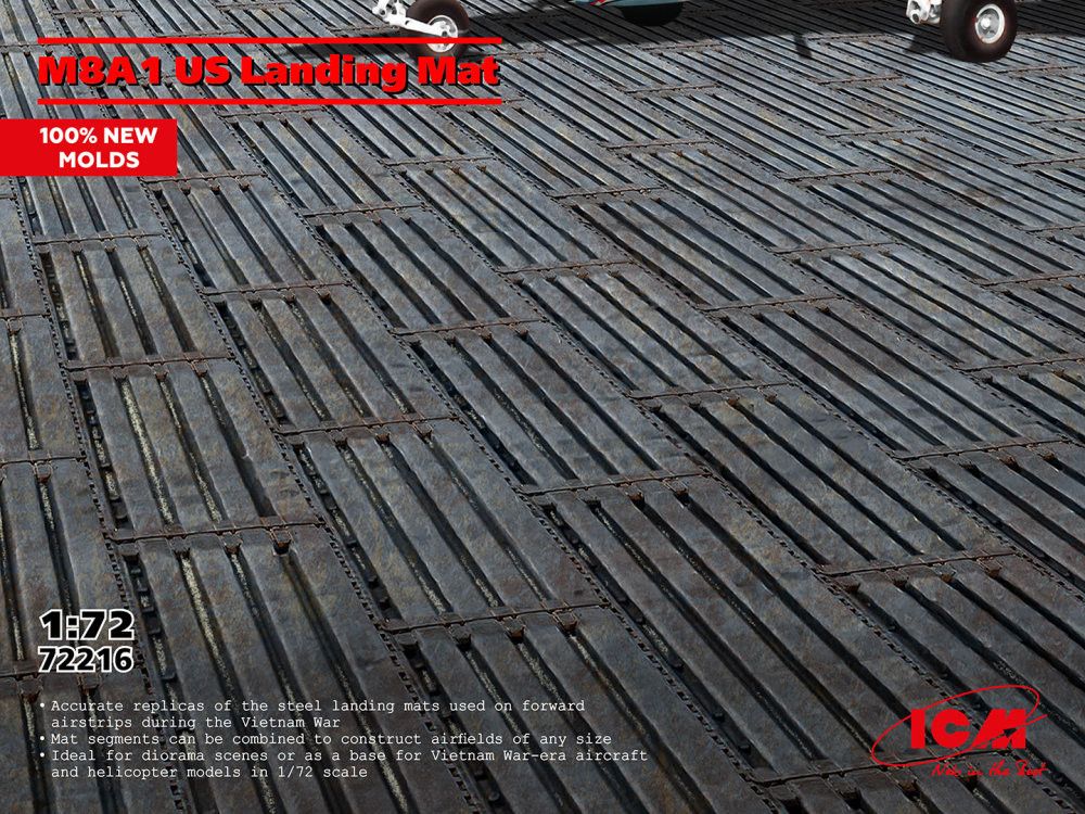 1:72 US M8A1 Landing Mat | MN-Modelar.cz