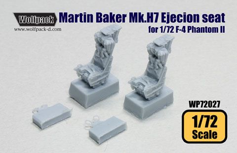 1:72 Martin Baker MK H7 Ejection seat set(F4 Phantom) | MN-Modelar.com