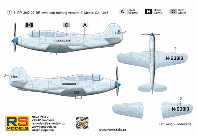 1:72 Bell RP-39Q-22BE - limited edition | MN-Modelar.cz