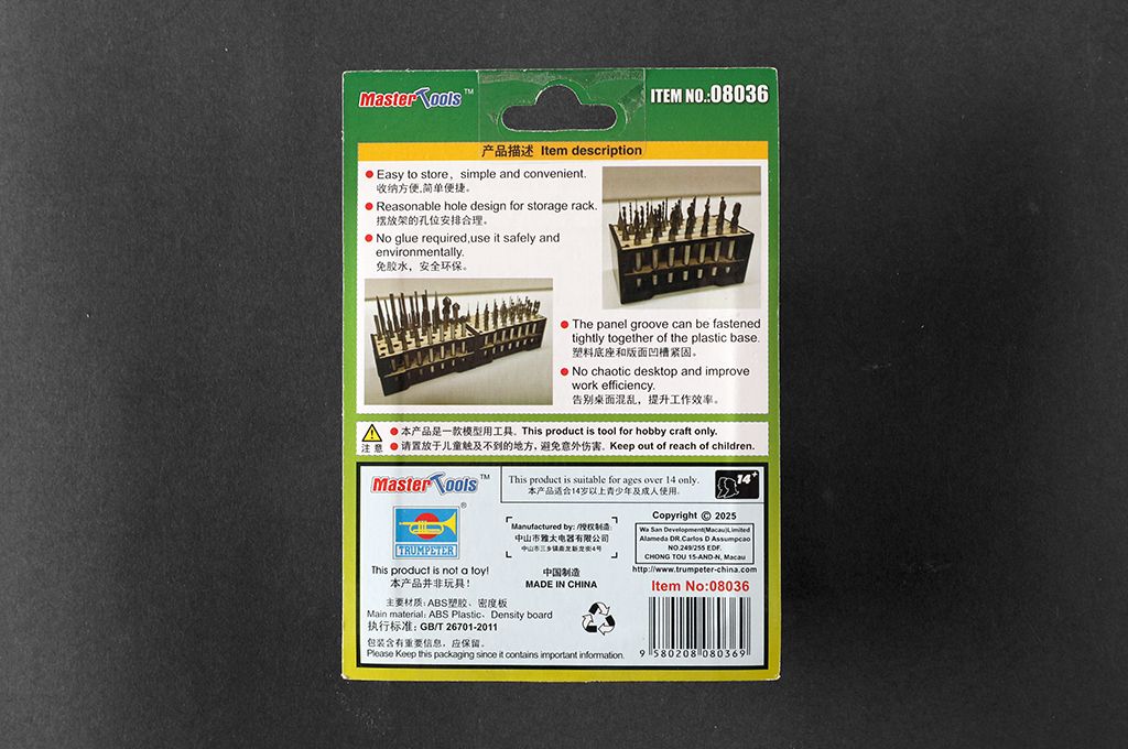 Model Kit Tools Holder - Type C | MN-Modelar.cz