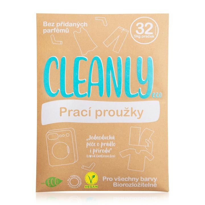 Cleanly Eco pracie pásiky na 32 praní | SANOMED.cz