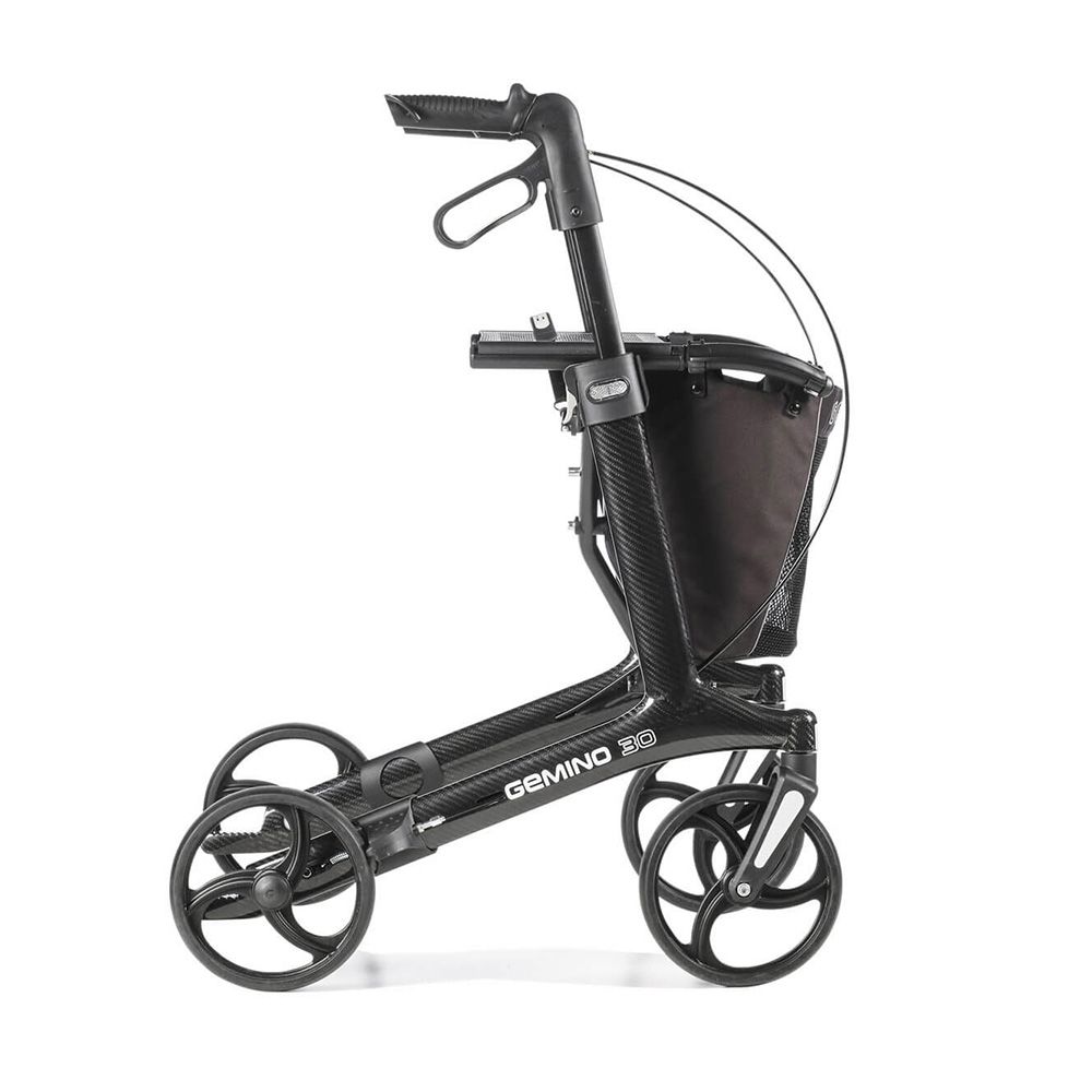 Medicco Gemino 30 Carbon čtyřkolové chodítko ultra lehké | SANOMED.cz